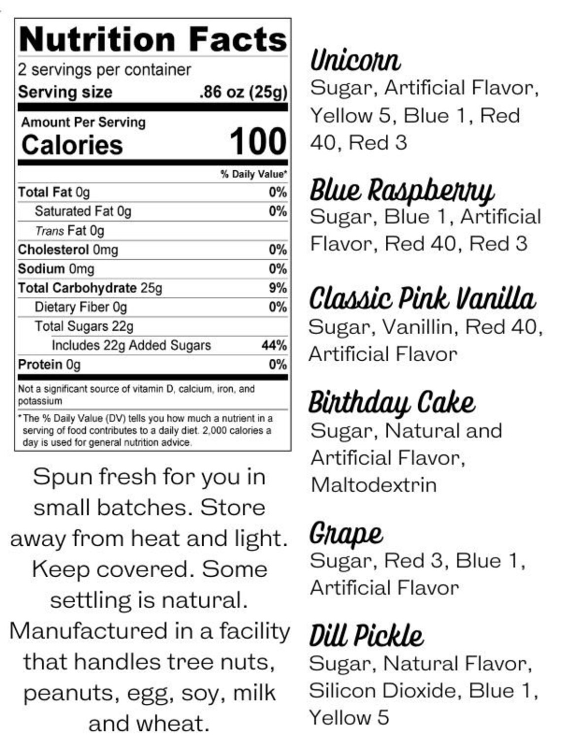 Classic Cotton Candy Express Gift Box - Etsy