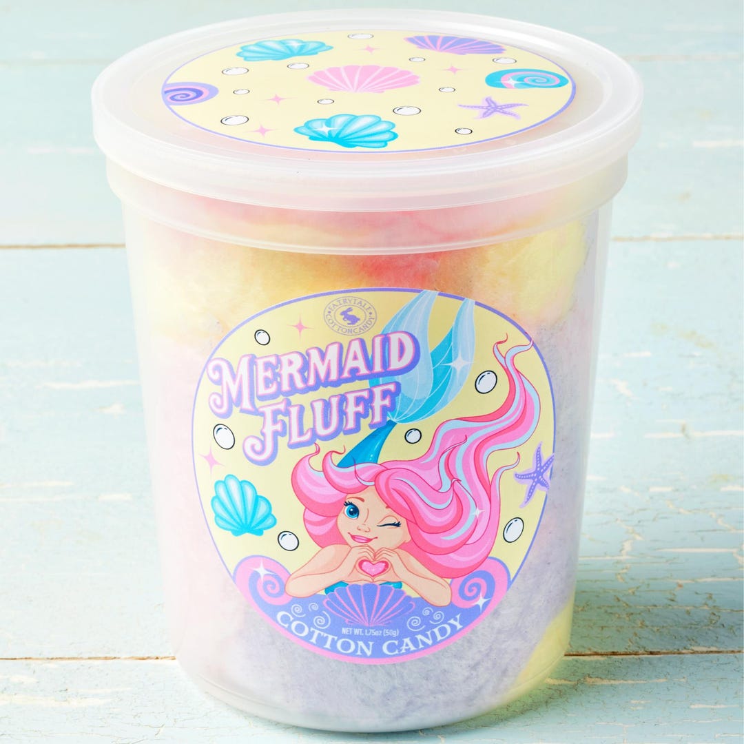 Mermaid Fluff Cotton Candy - Etsy