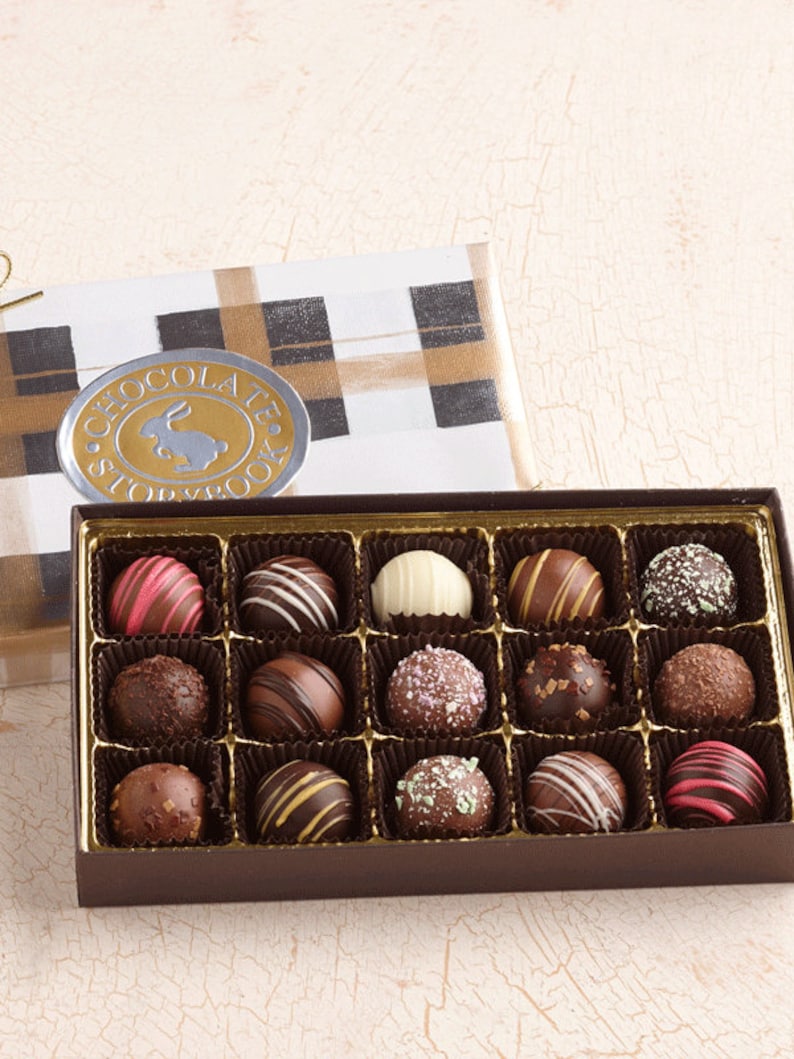 Truffles Assortment Gift Box - Etsy