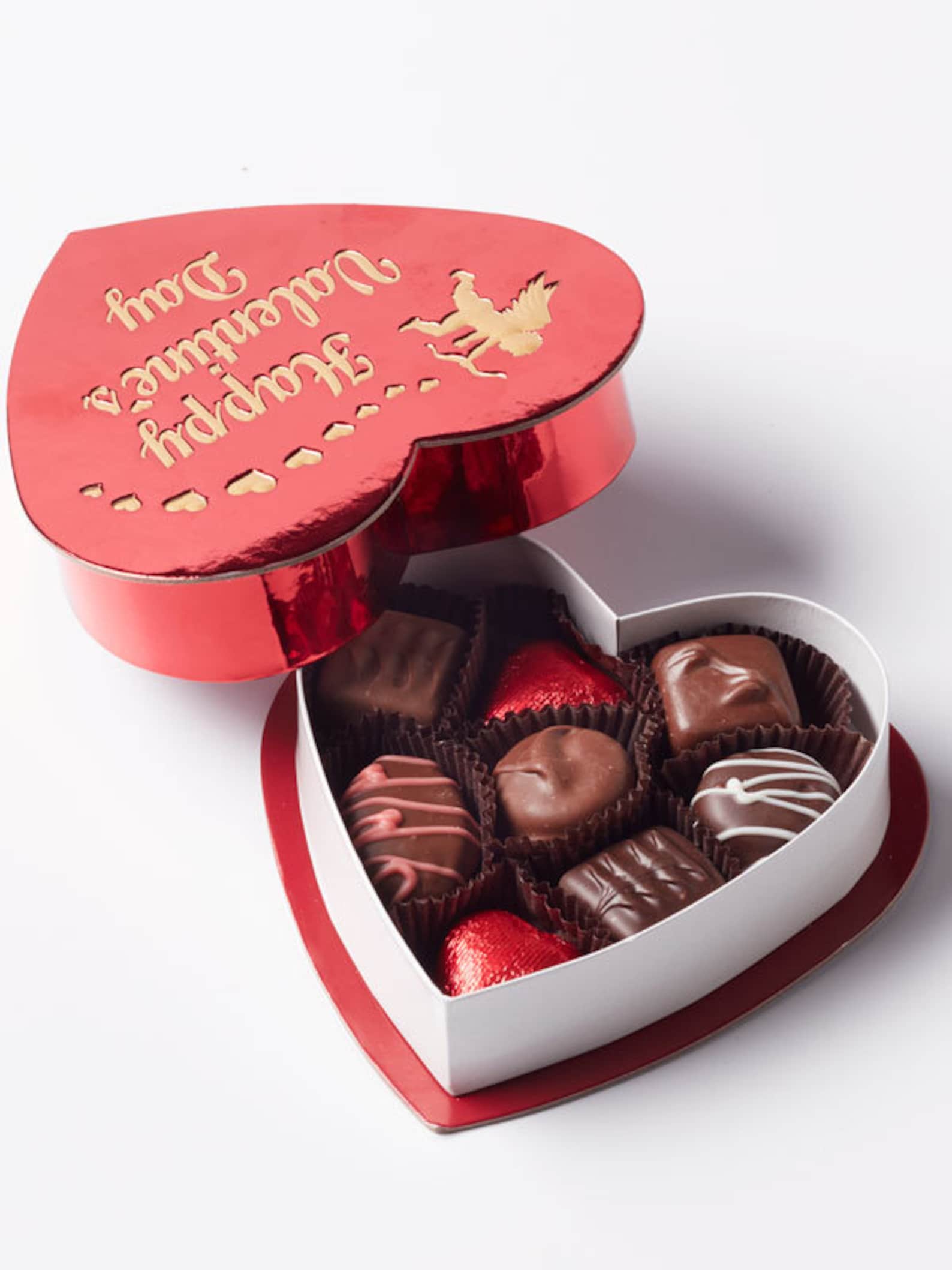 Cupid Chocolate Heart Box - Etsy