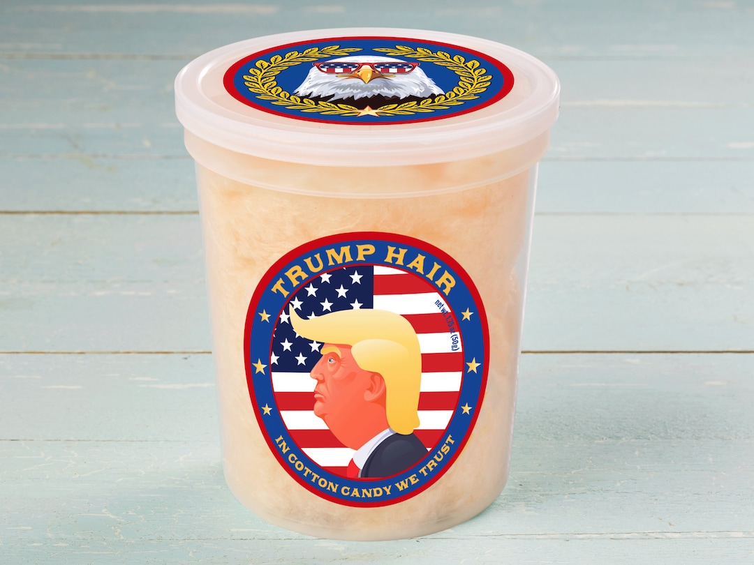 Trump Hair Cotton Candy - Etsy