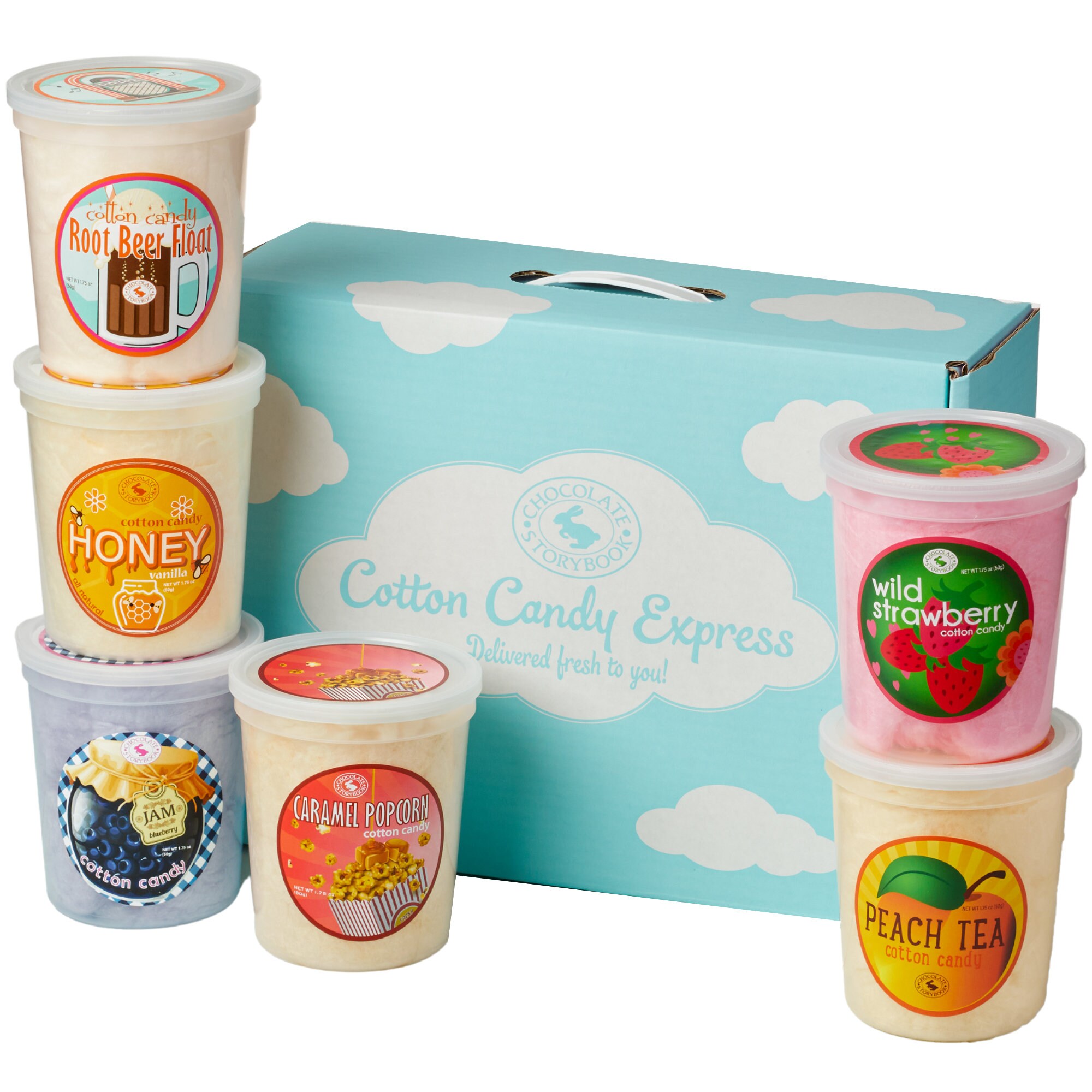 Variety Cotton Candy Express Gift Box - Etsy