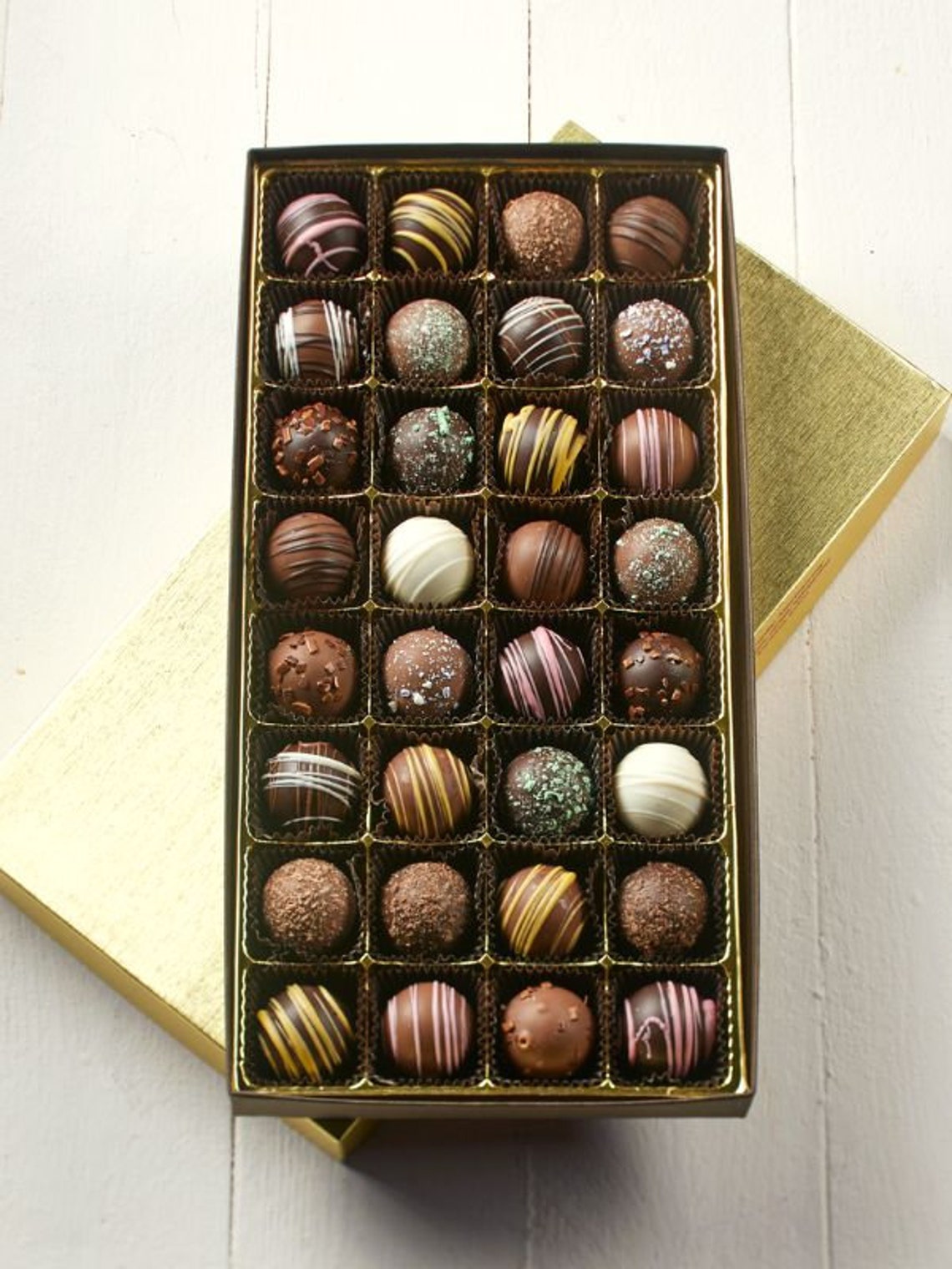 Truffles Assortment Gift Box - Etsy