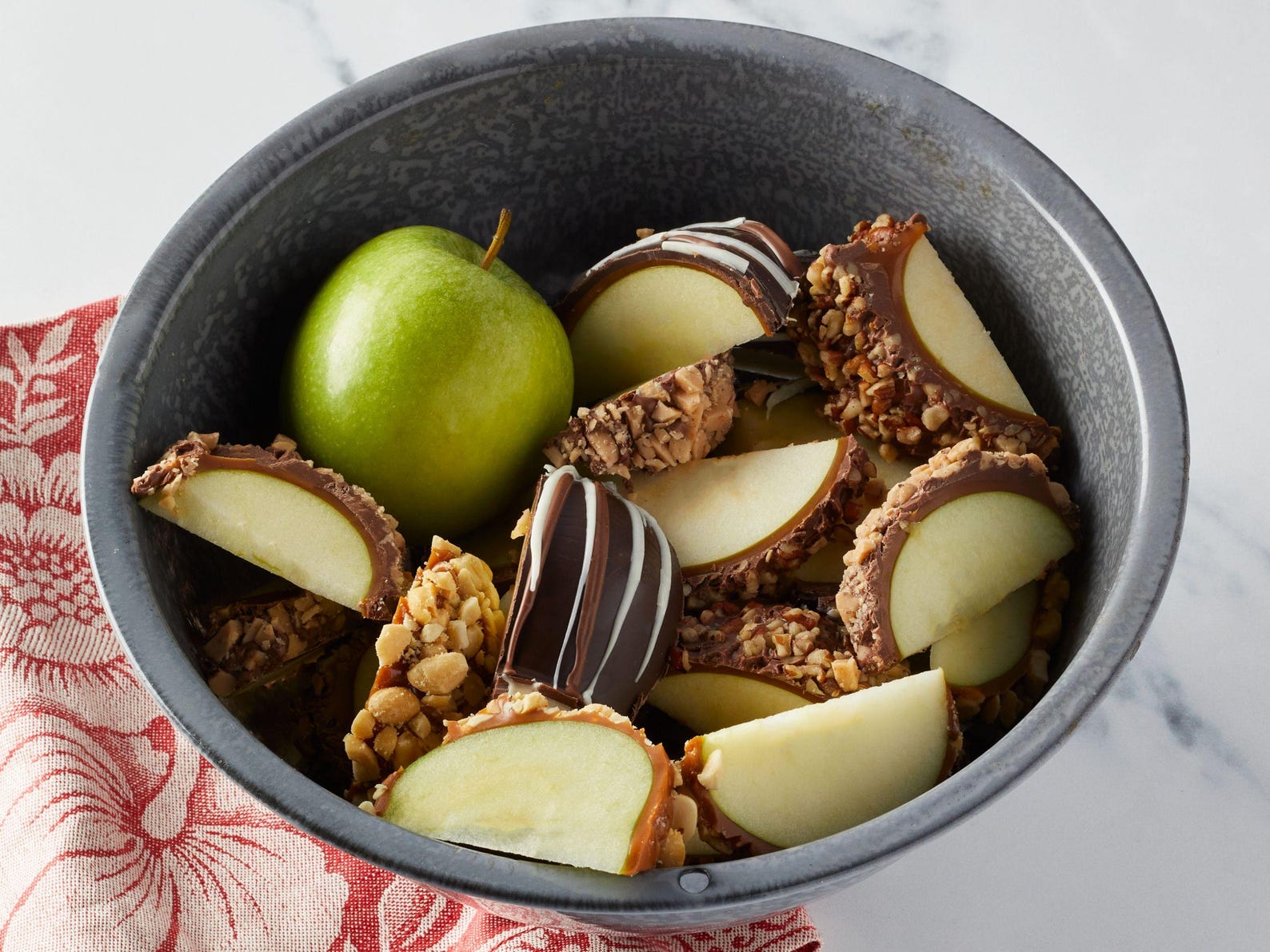 Chocolate Caramel Apple Trio Gift Set - Etsy