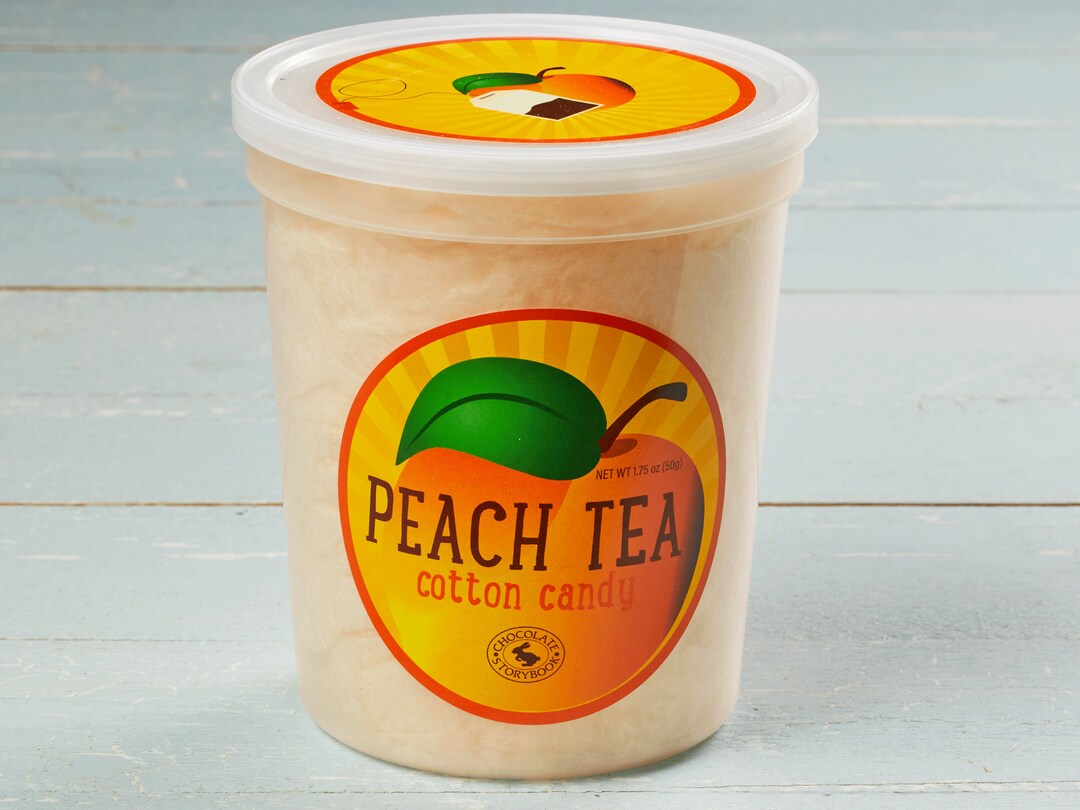 Peach Tea Cotton Candy - Etsy