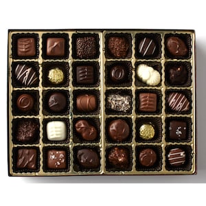 Gold Wrapped Chocolate Assortment Gift Box - Etsy