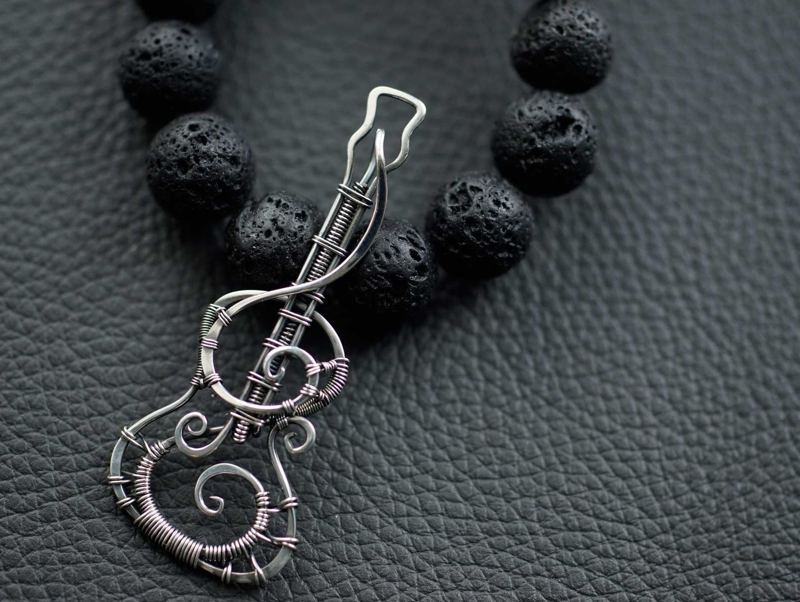 Ukulele & Treble Clef Wire Wrap Tutorial PDF Tutorial - Etsy Canada