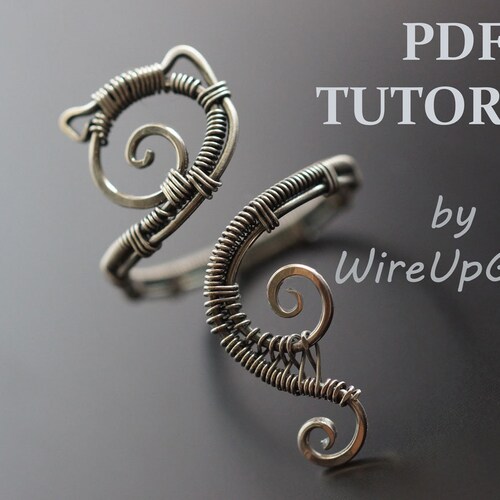 Wire Wrap Tutorialwire Wrapping Pattern Wirearttutorials | Etsy