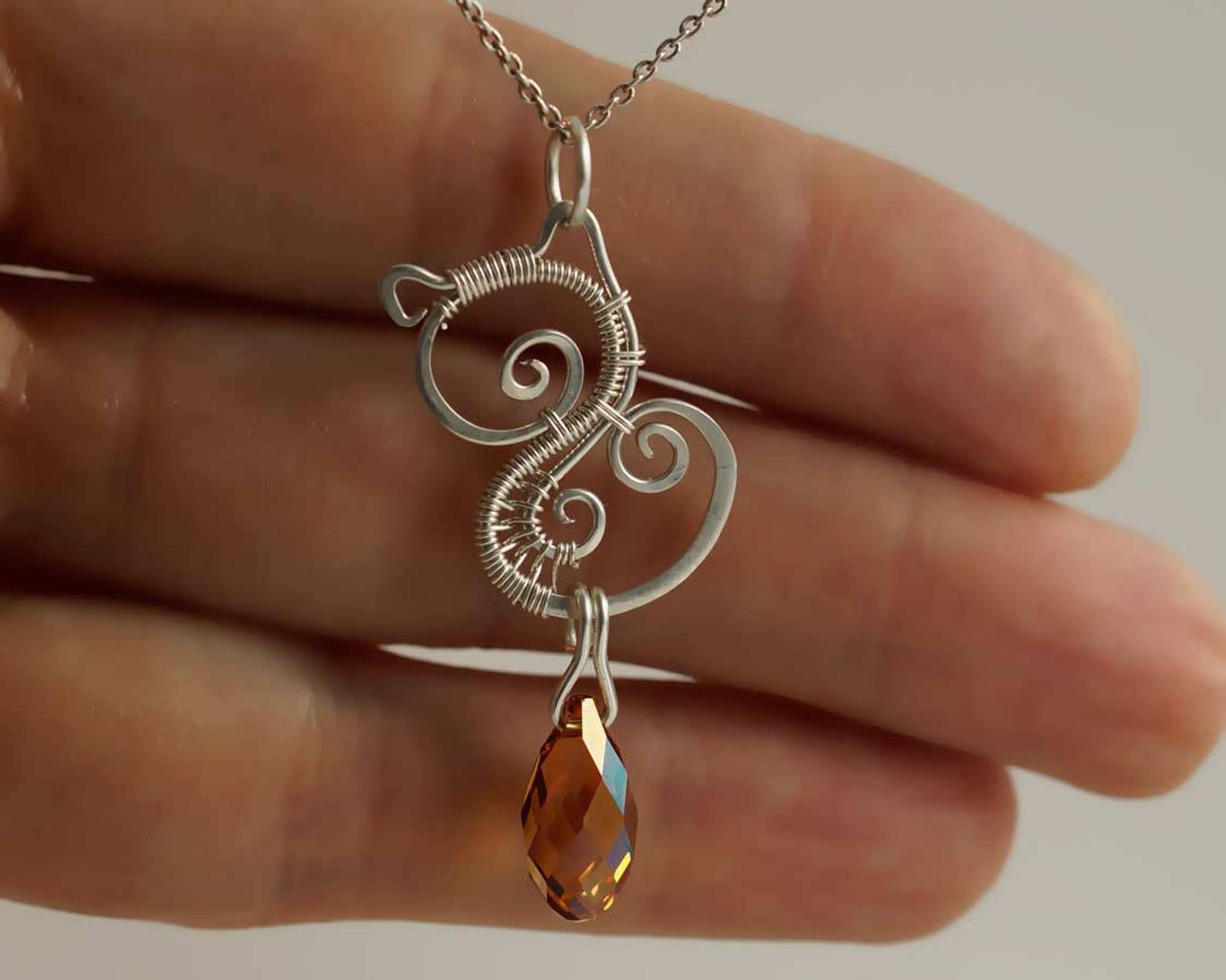 Kitten Wire Wrapped Jewelry Tutorial Cat Wirewrap Tutorial - Etsy