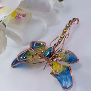 Dragonfly Brooch TEMPLATE for VIDEO TUTORIAL. - Etsy