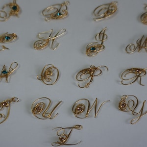 PDF Wire Wrap Tutorial, Alphabet Letter Pendant Form "a" to "z" - Etsy