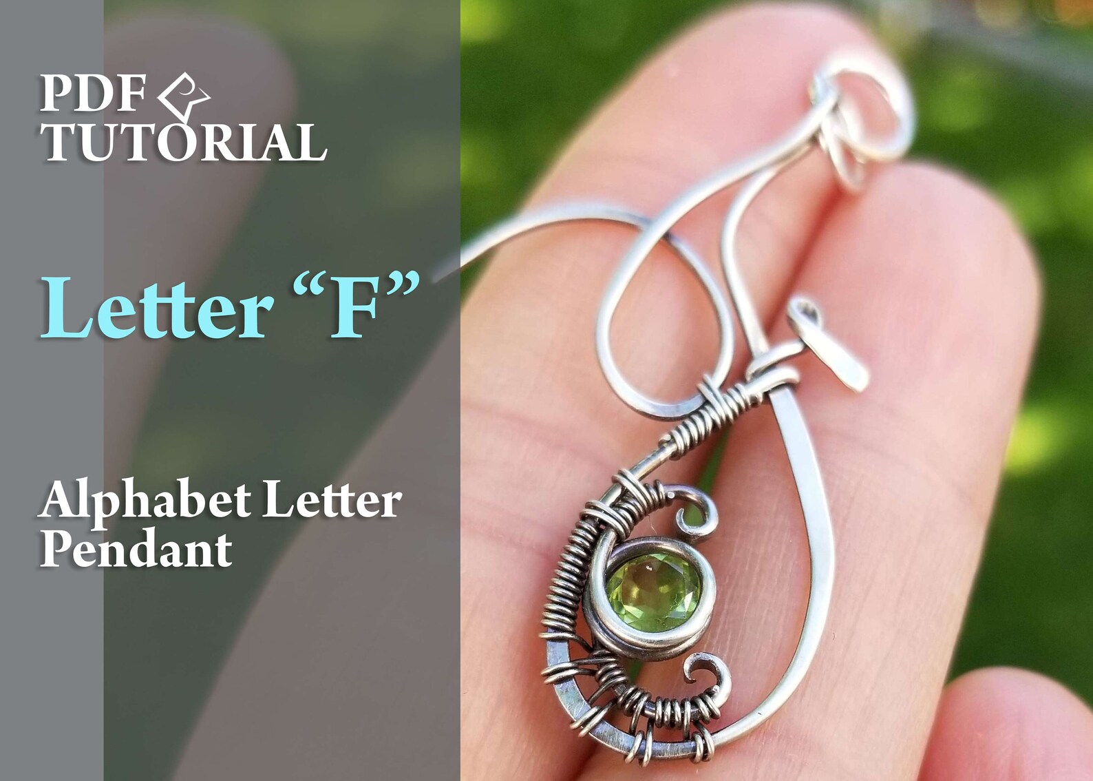Wire Wrap Tutorial All Alphabet Letter Pendant Except - Etsy