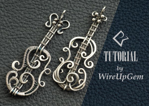 Wire Wrapped Toggle Clasp Tutorial Instant Download,wire Jewelry Tutorial, How to Wire Wrap ...