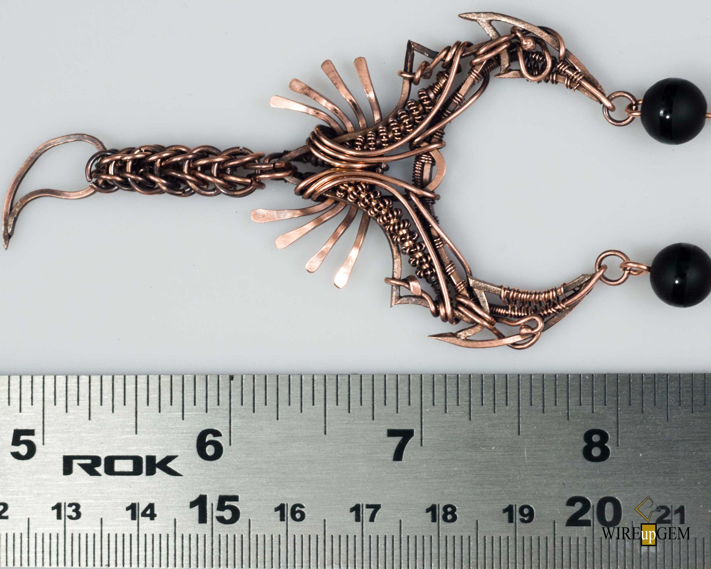 Wire Wrapped Scorpion Pendant PDF Step-by-step Wire Wrapped | Etsy Canada