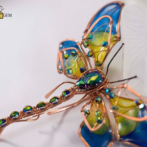 Dragonfly Brooch TEMPLATE for VIDEO TUTORIAL. - Etsy
