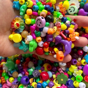 Kidcore Friendship Bracelet Bead Mix Rainbow Bead Soup for Jewelry ...