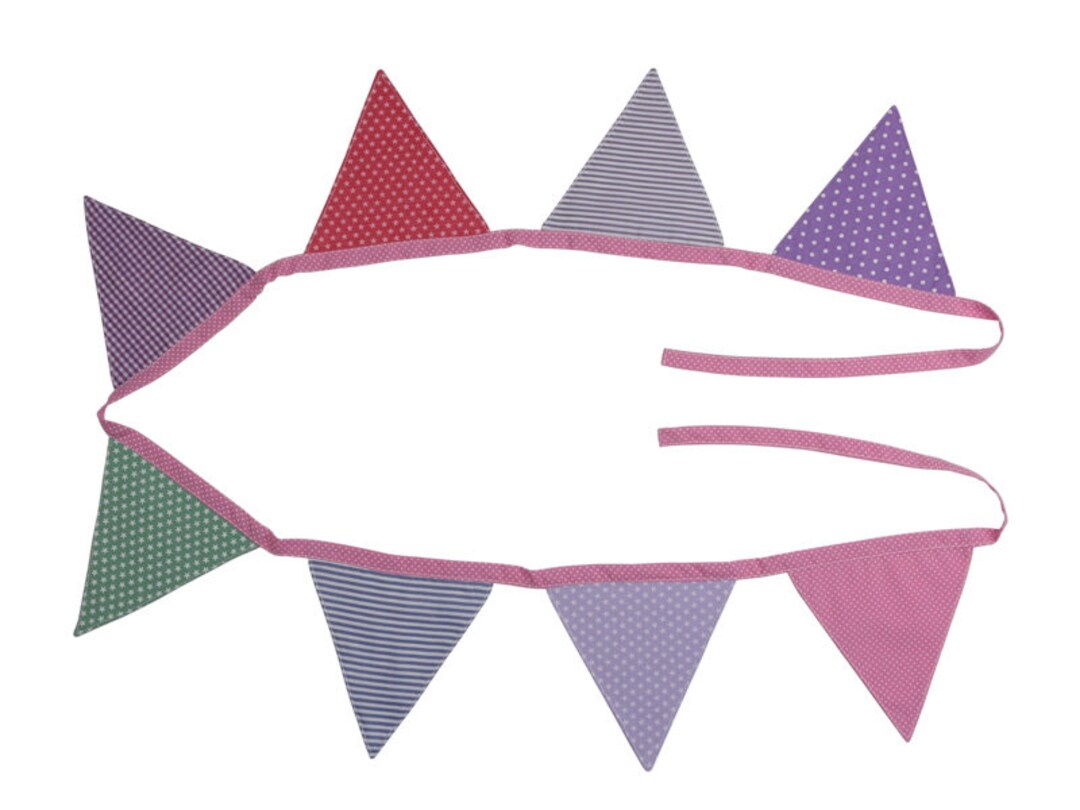 Pennant Range 2.60 M 8 Pennant 8 Color Pattern girl - Etsy