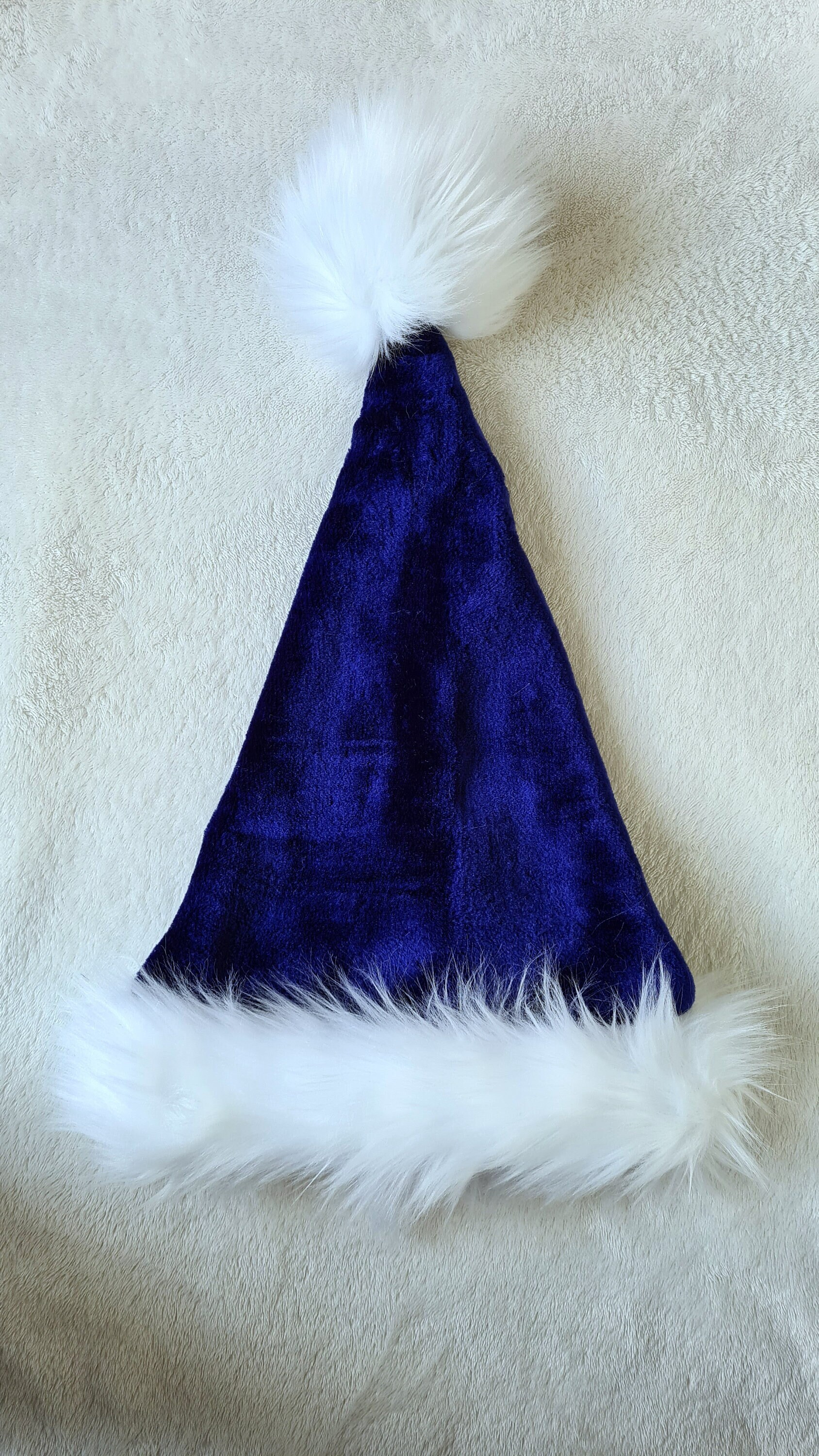 Blue Santa Hat