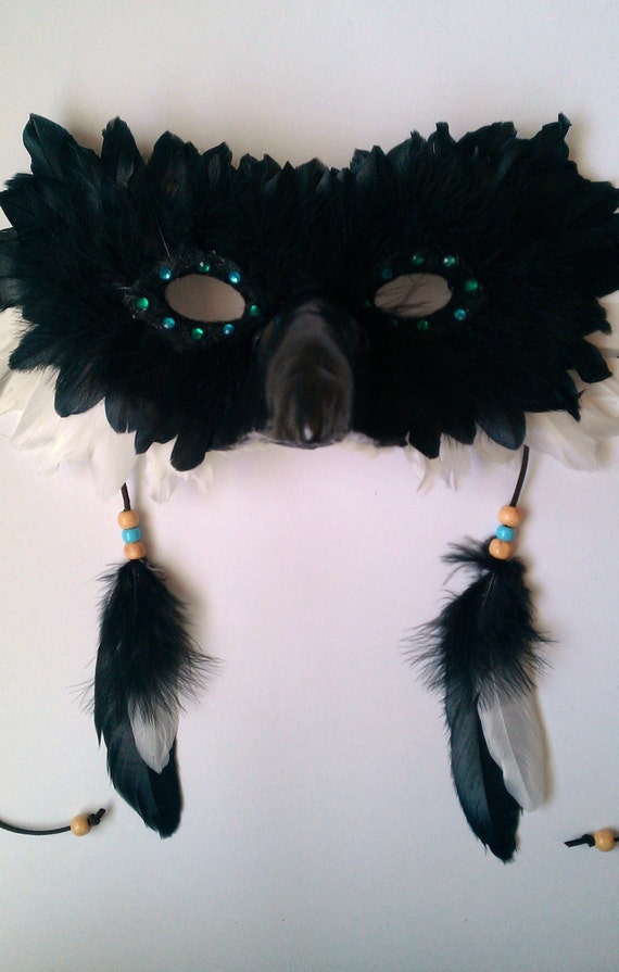 SOLD Animal magpie Mask available Made to Order See - Etsy