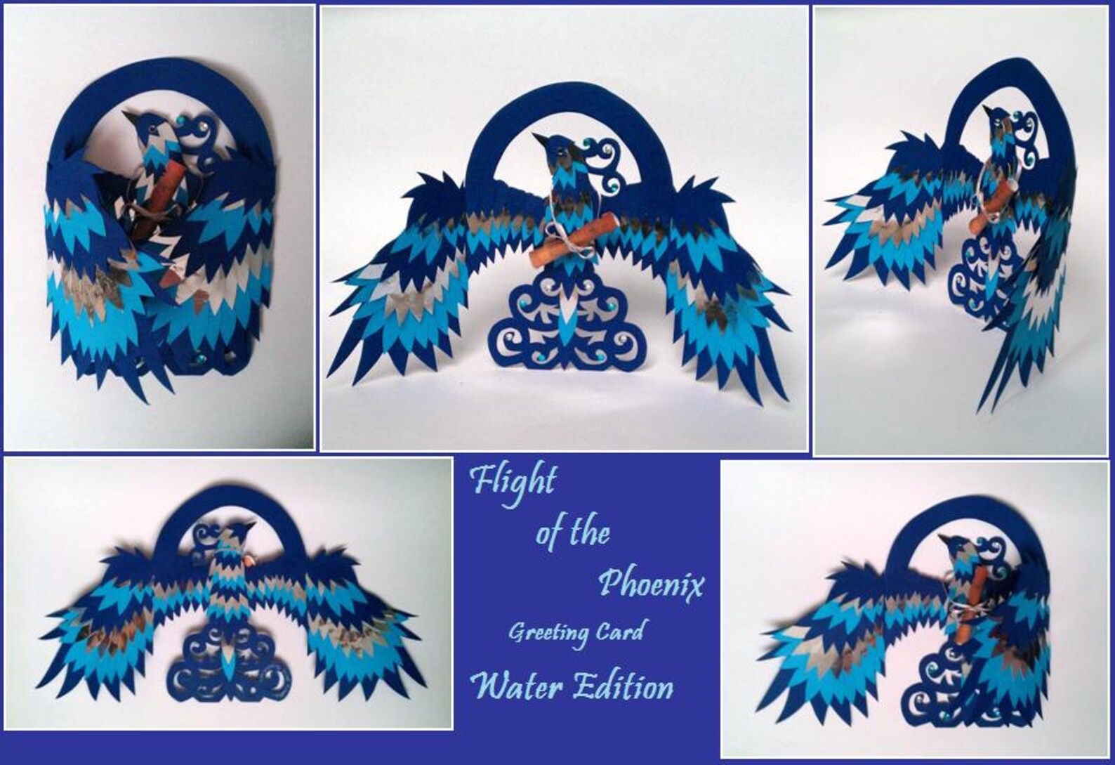 Flight of the Phoenix Greeting Cards | Etsy