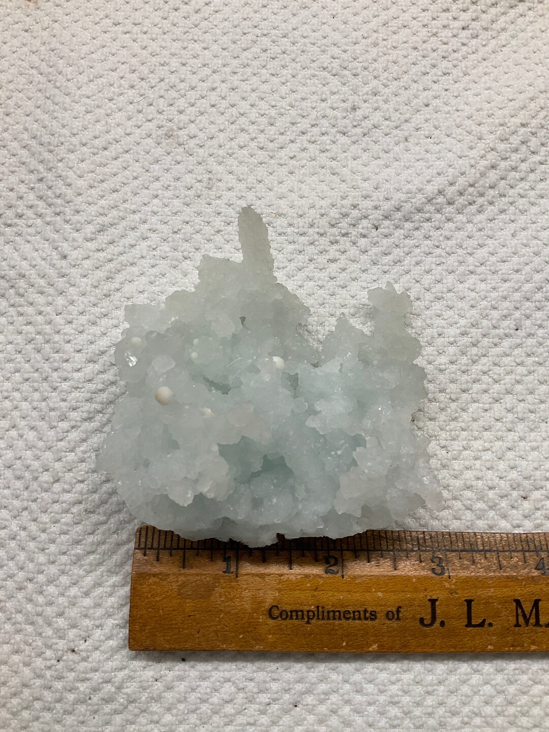 Prehnite Pseudomorphs Crystals After Laumontite Bombay Quarry ...
