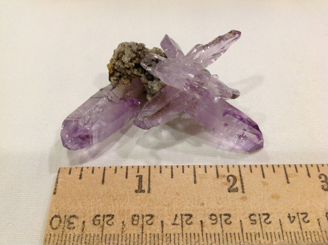 Vera Cruz Amethyst Quartz Crystal Mineral Specimen Cluster Mexico - Etsy