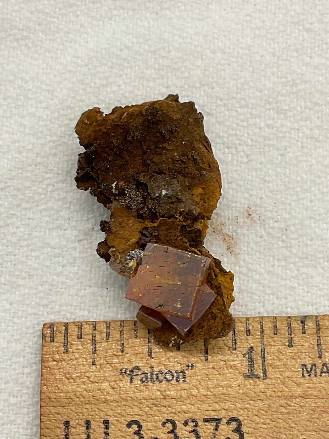 Wulfenite Crystals on Matrix Mineral Specimen Box Elder County Utah ...