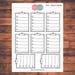 BUJO Clipboard Checklists Planner Stickers, Bullet Journal, Doodle ...