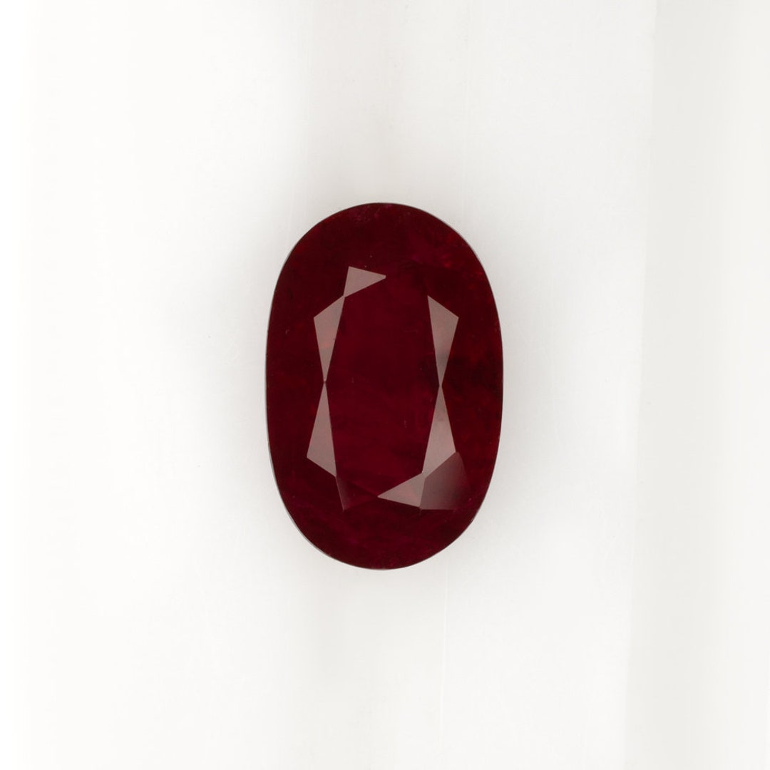 3.39ct Gia Certified Oval Shape Cut Ruby Rich Red Loose Natural ...
