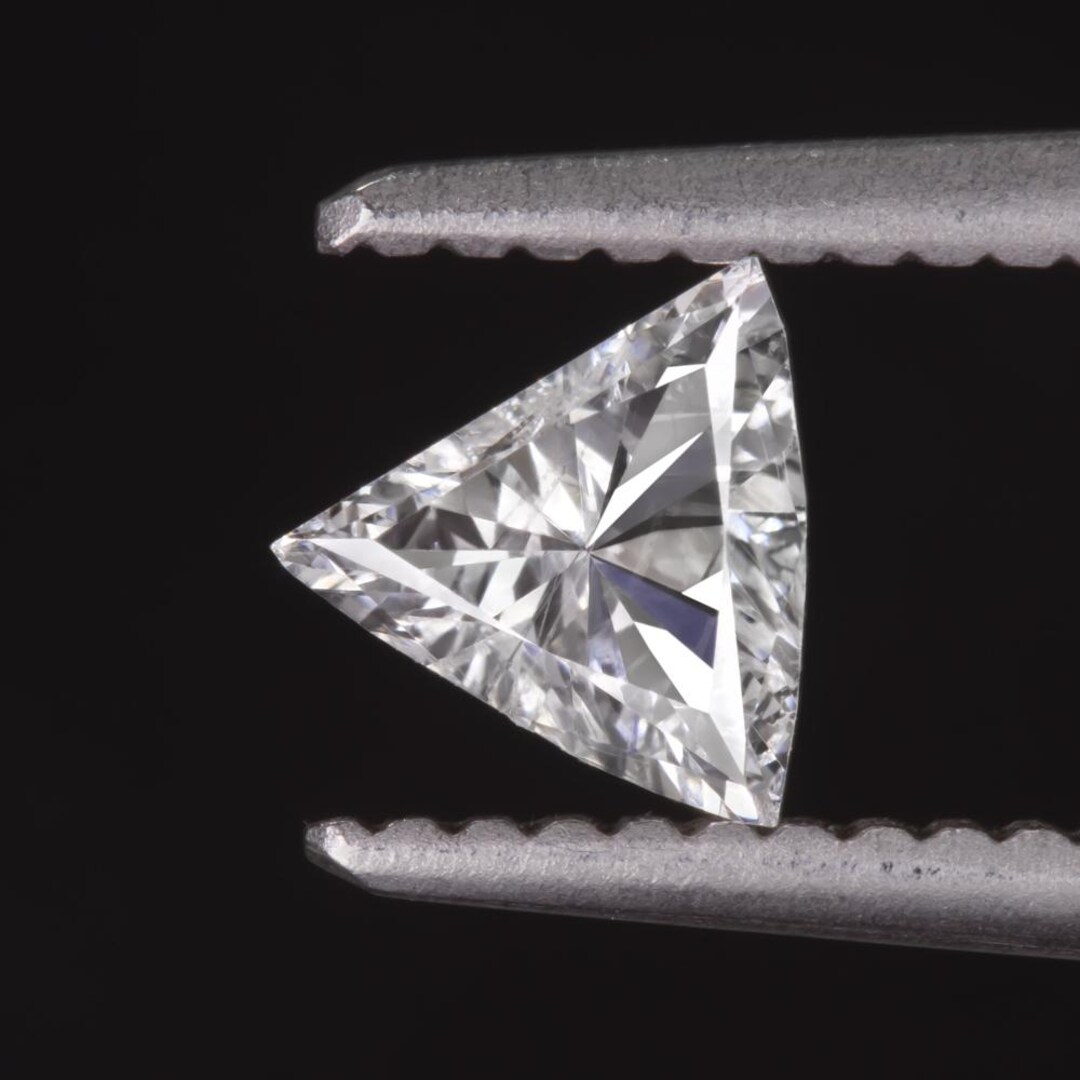 0.29ct Trillion Cut Loose Diamond E-F Si2 Triangle Shape Natural ...