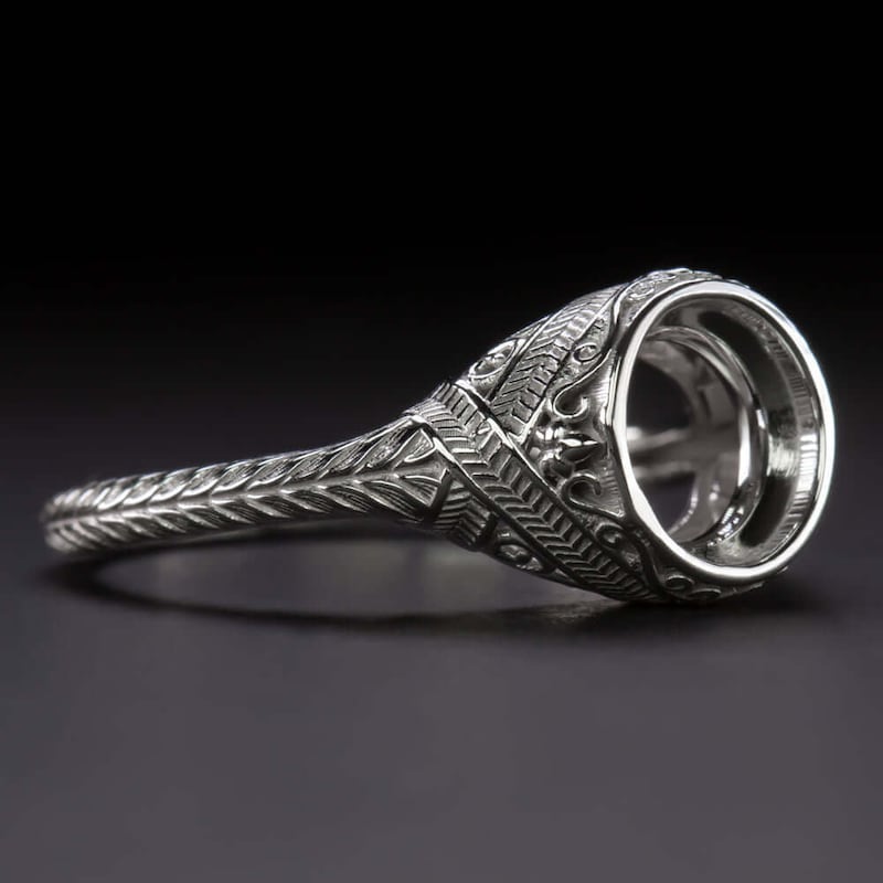 Round Bezel Setting - Etsy