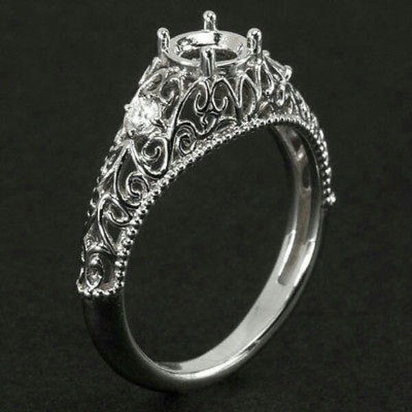 Antique Filigree Ring - Etsy