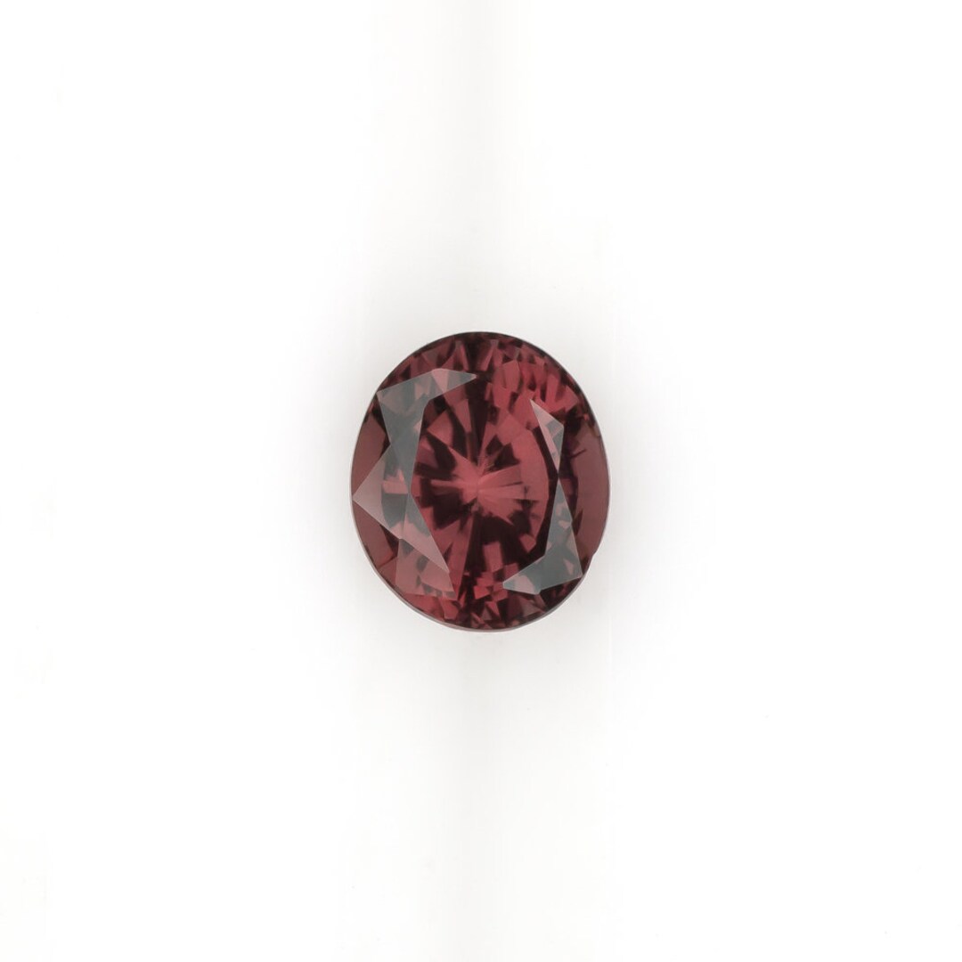 0.71ct Red Purple Natural Spinel Raspberry Oval Shape Cut Loose ...