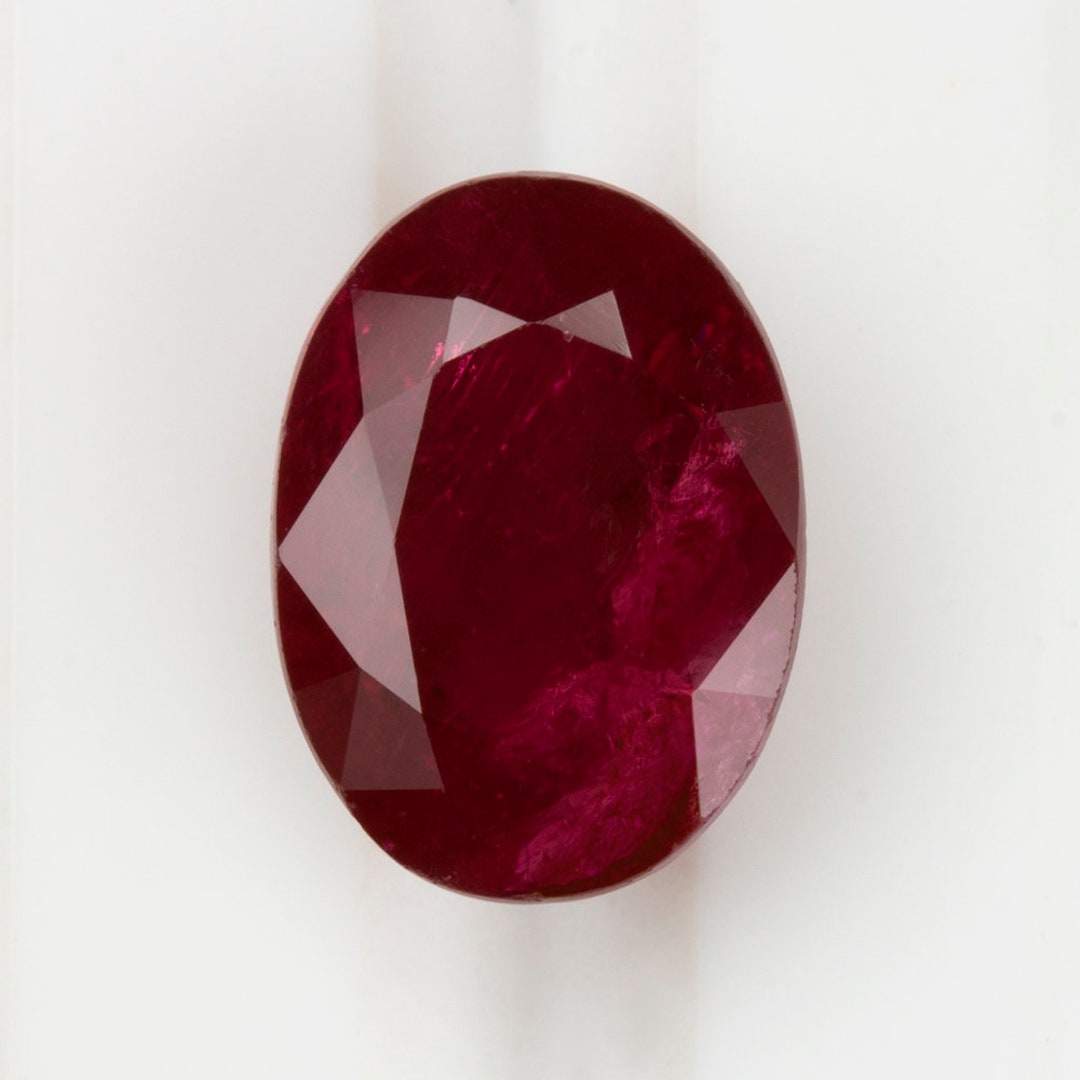 2.66ct Gia Certified Natural Ruby Oval Shape Cut 2.5ct Loose Rich Red ...