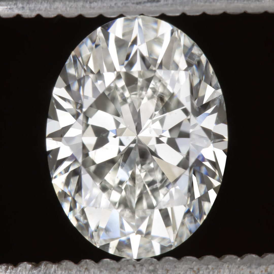 2 Carat Oval Shape Cut Diamond Gia Certified H Si2 Loose Natural ...