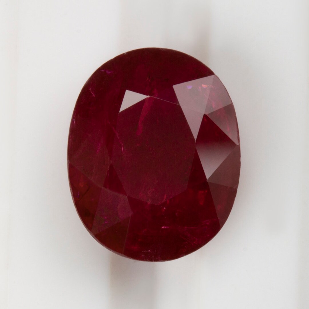 2.5 Carat Gia Certified Natural Ruby Oval Shape Cut Loose Rich - Etsy