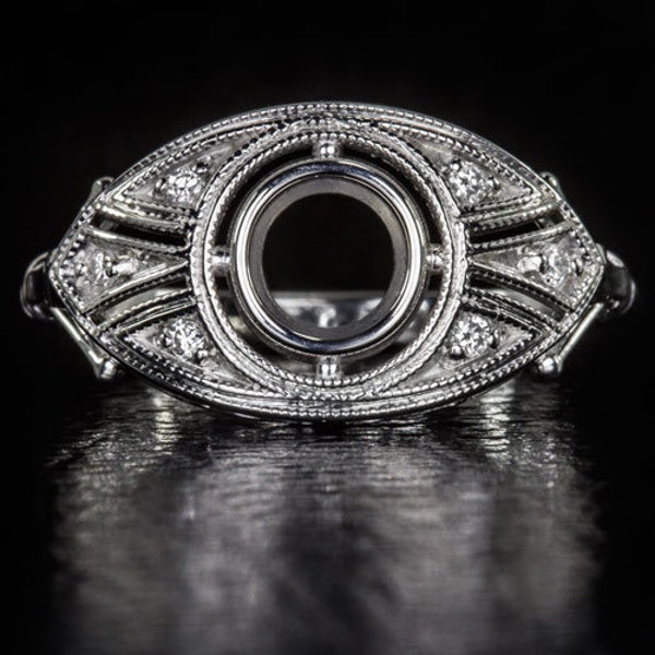 Art Deco Cocktail Ring - Etsy