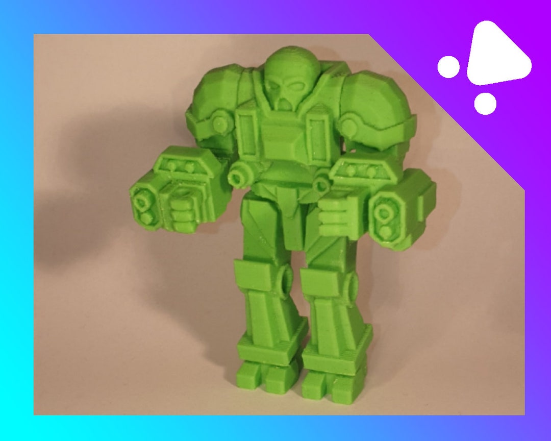 Mechwarrior Battletech Mini Miniature Atlas Mechassault - Etsy