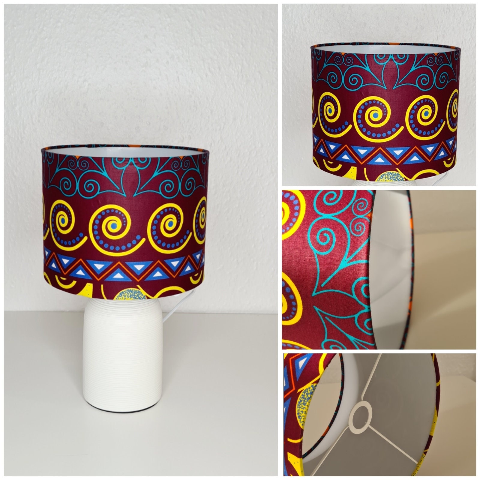 African Print/ankara Lamp Shade - Etsy