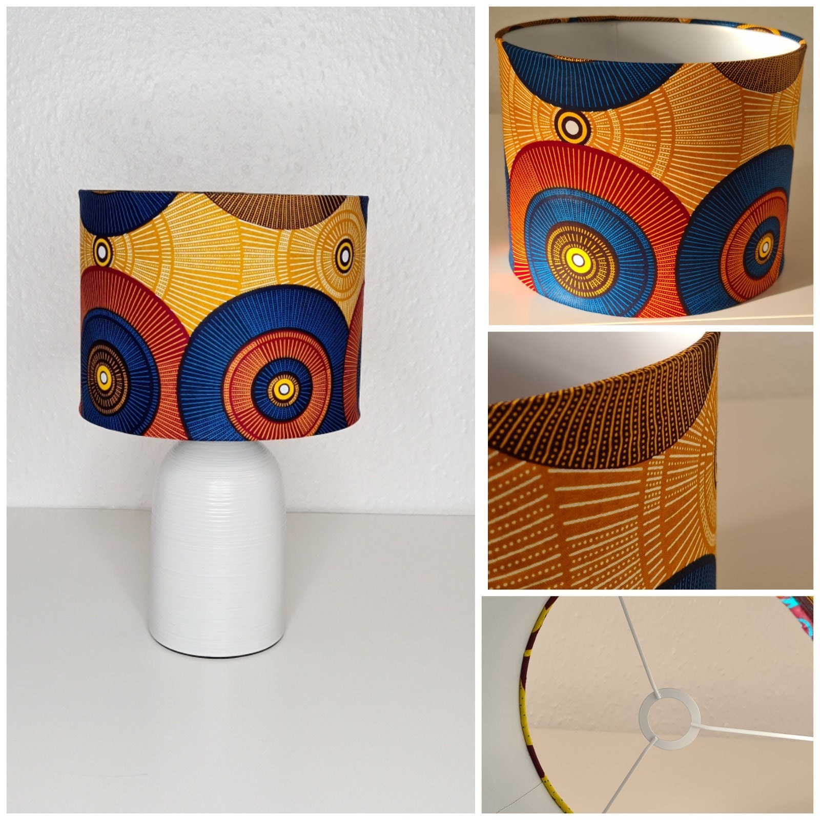 African Print/ankara Lamp Shade - Etsy