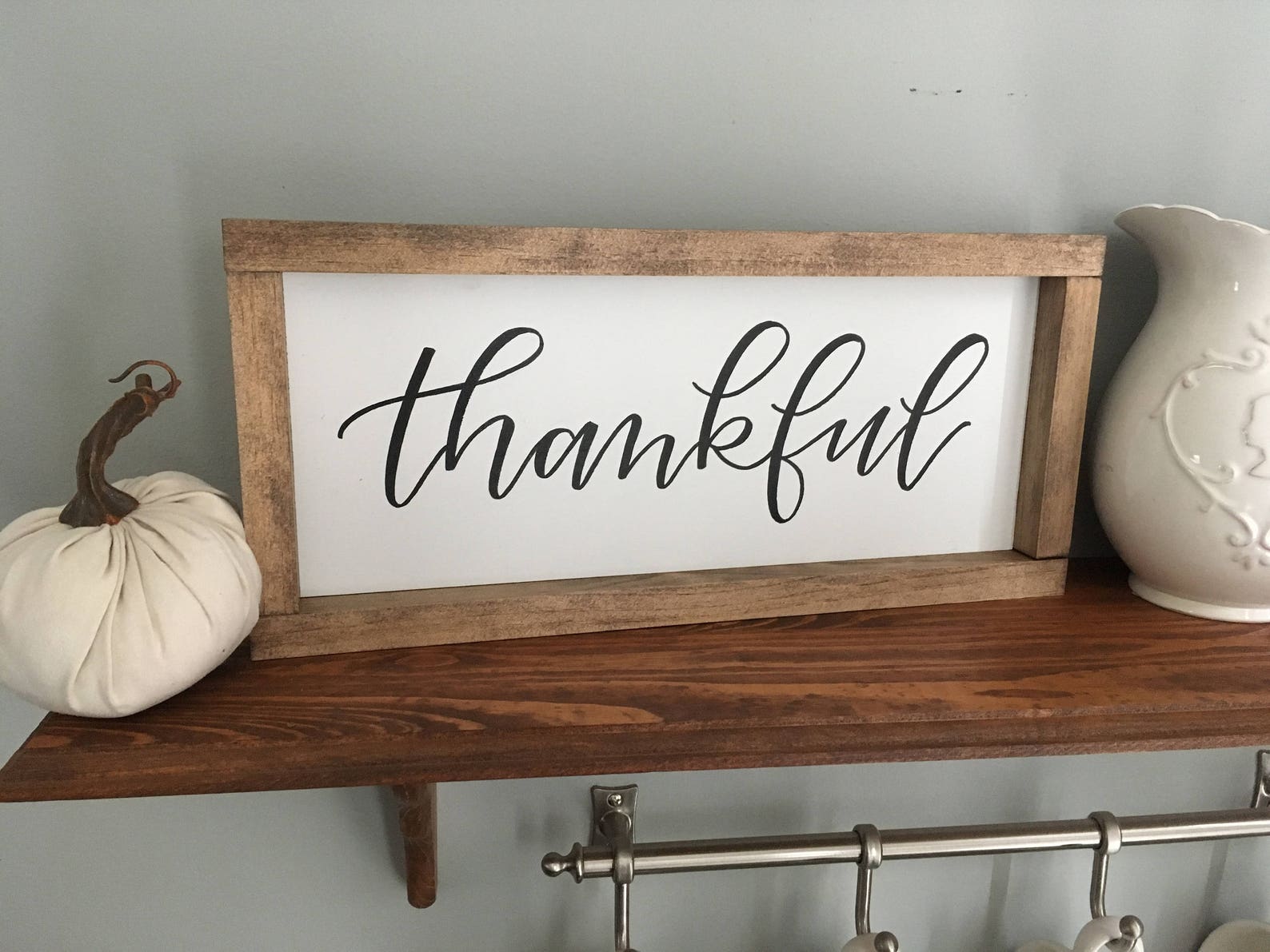 Thankful Sign - Etsy