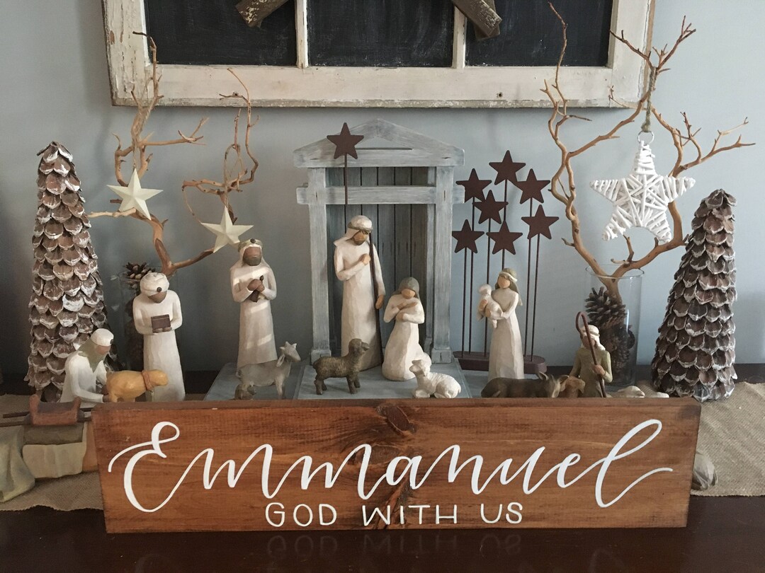 Emmanuel Sign - Etsy