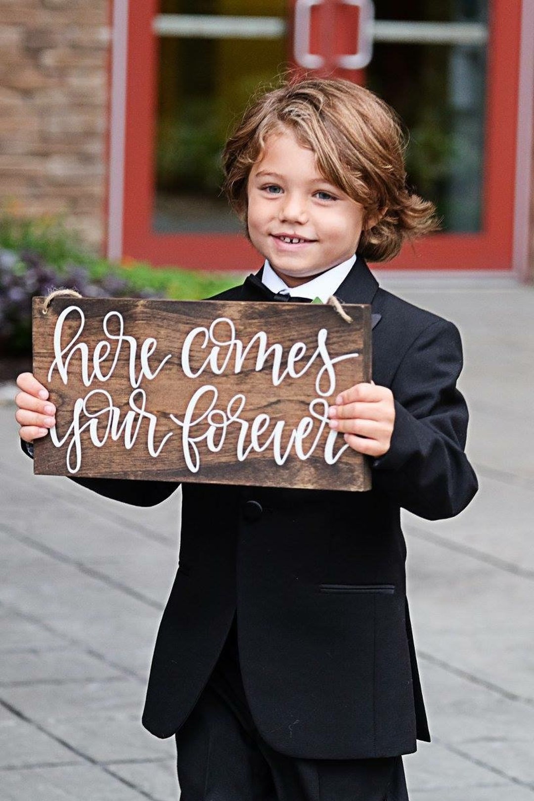 Ring Bearer Sign - Etsy
