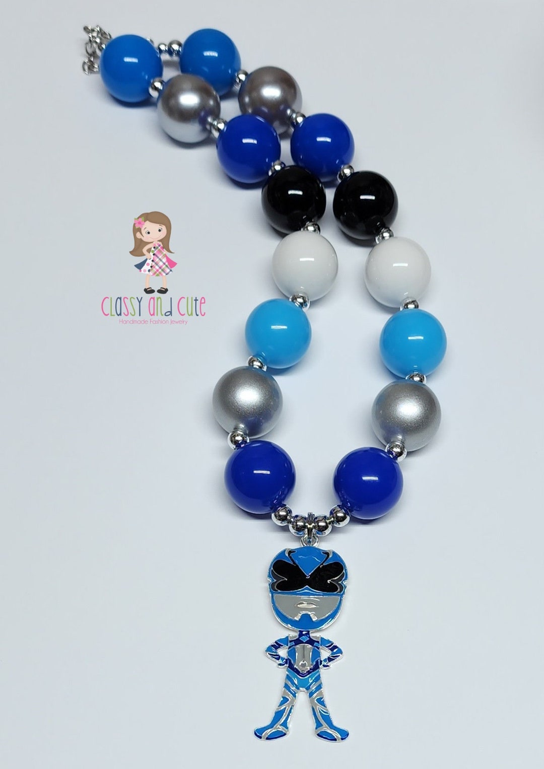 Blue Ranger Necklace - Etsy