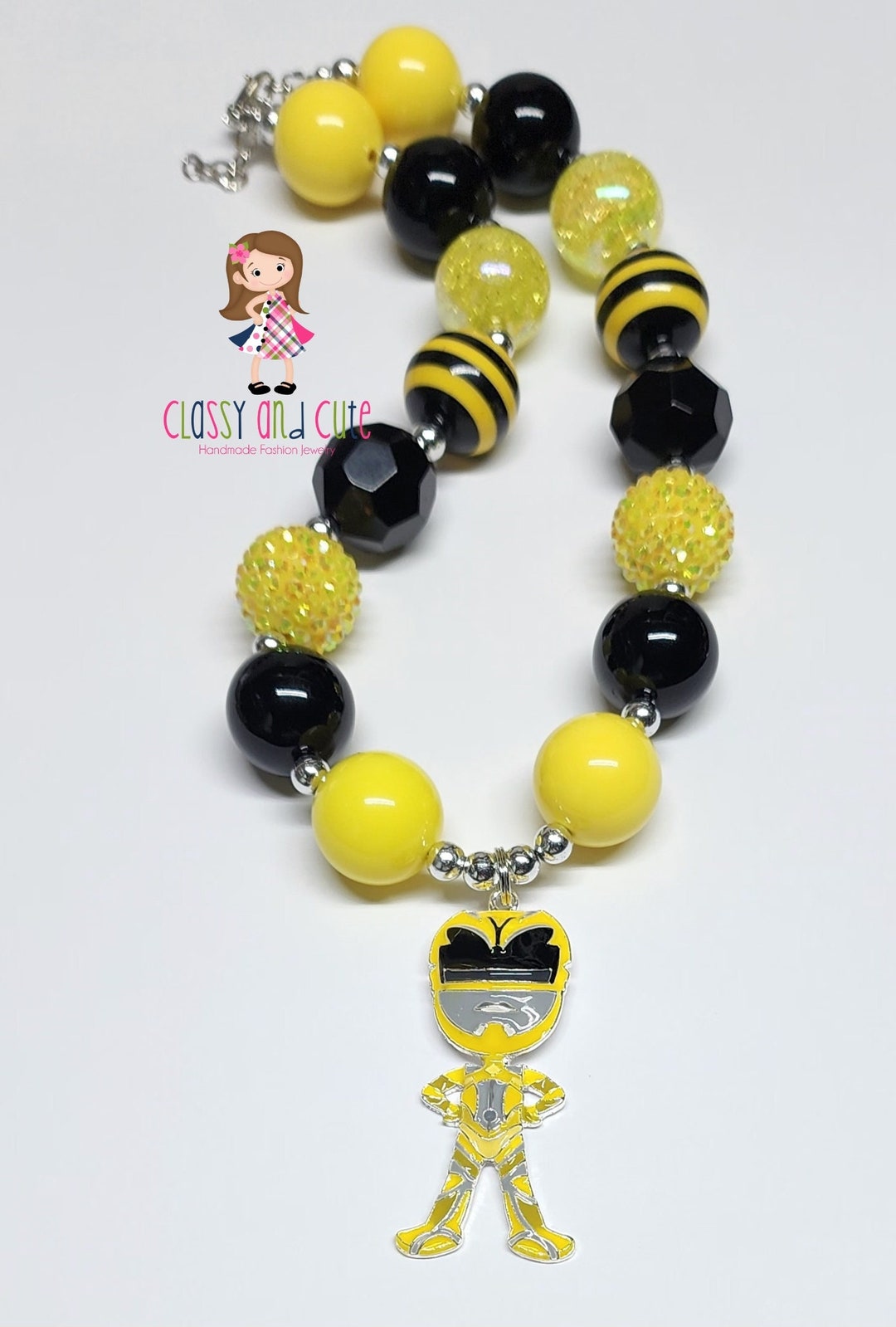 Power Ranger Necklace - Etsy