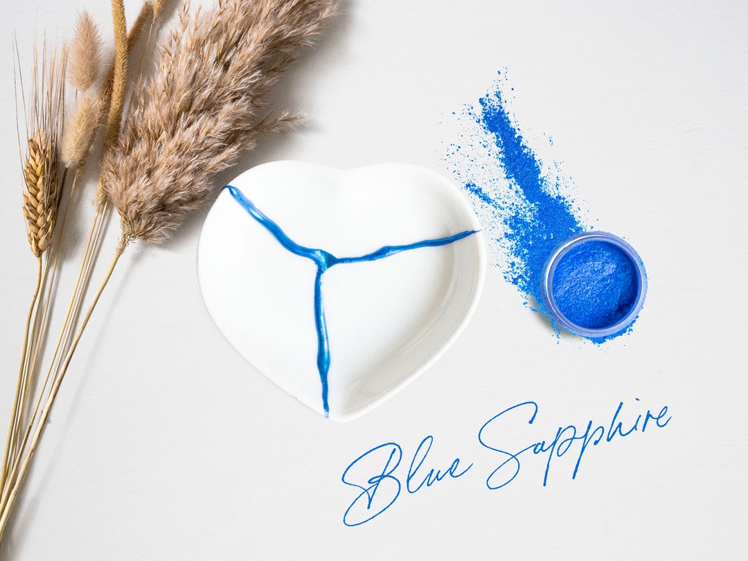 Kintsugi Alternative Powder 3g Blue Sapphire - Etsy