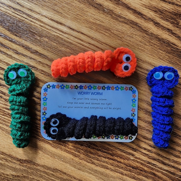 Worry Worm - Etsy