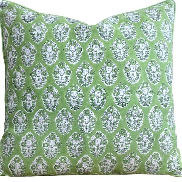 Block Print Pillows - Etsy