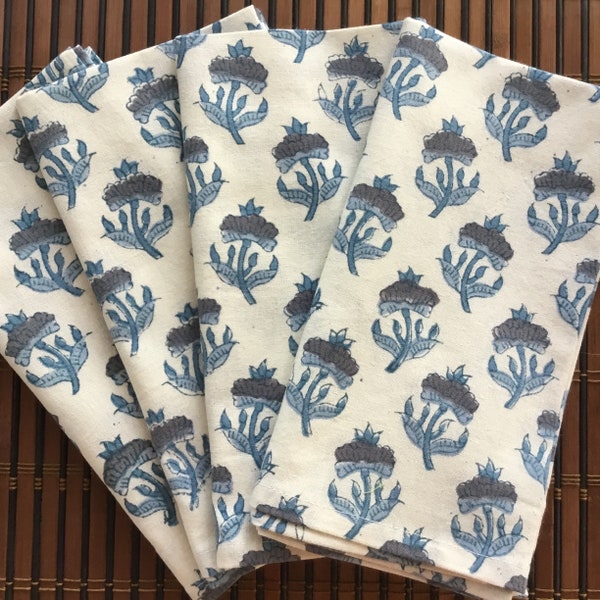 Block Print Napkins - Etsy