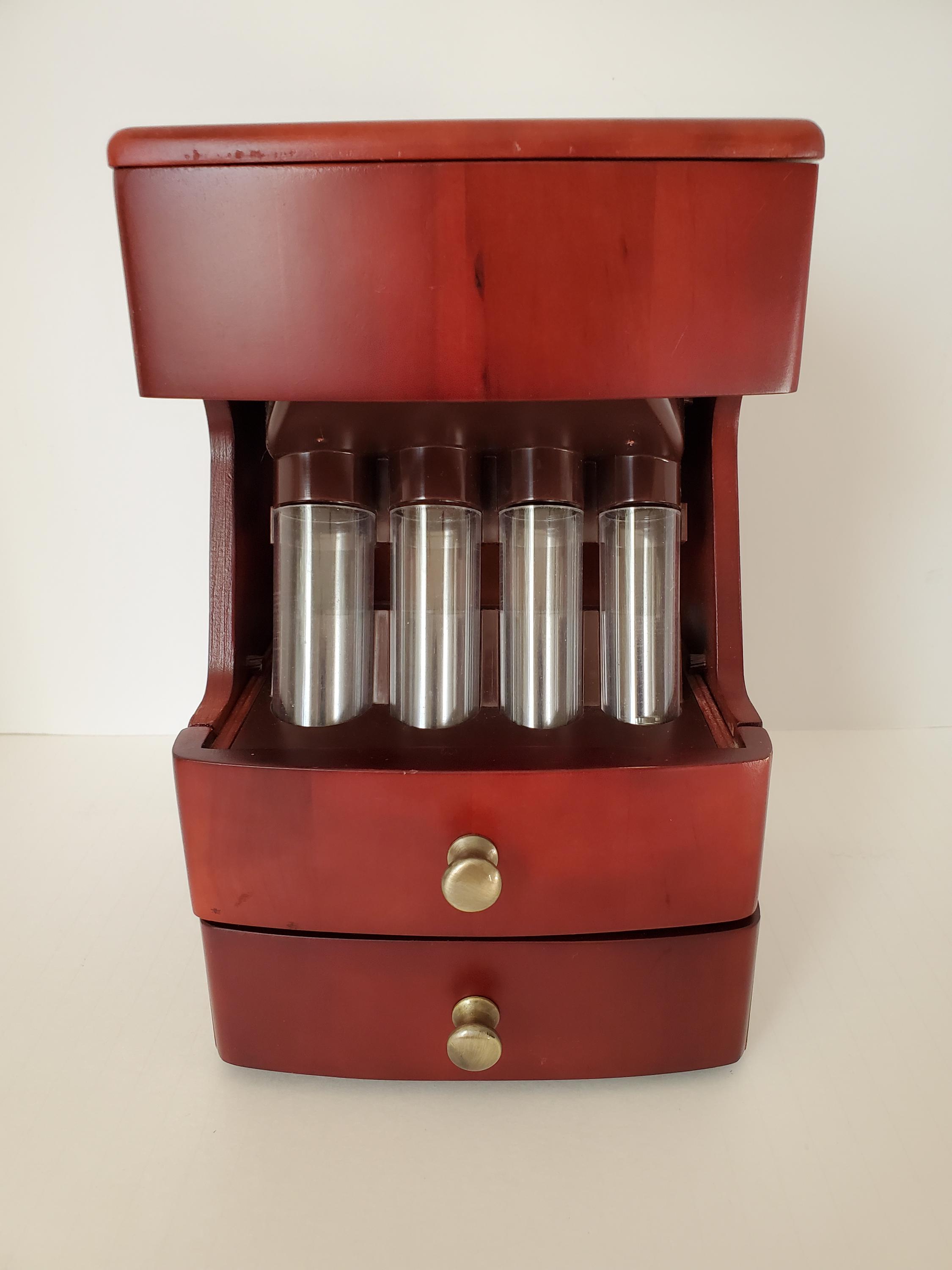 Cherry Wood Coin Sorter With Extra Drawer - Etsy